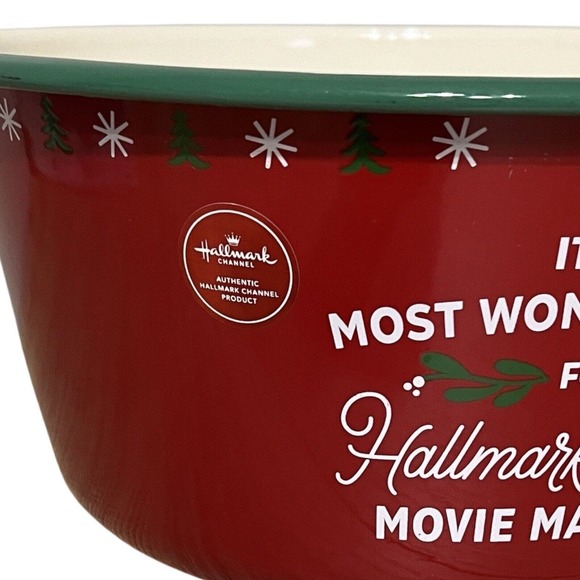 Hallmark | Accents | Hallmark Channel Movie Wonderful Time Popcorn Bowl ...